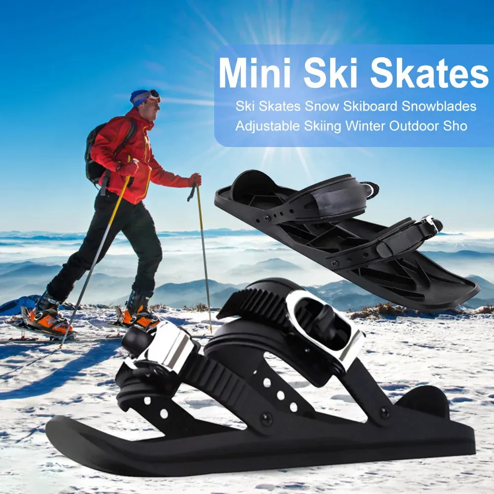 DHgate.com:Mini Adjustable Ski Skates Snowboard Bindings and Boots for ...