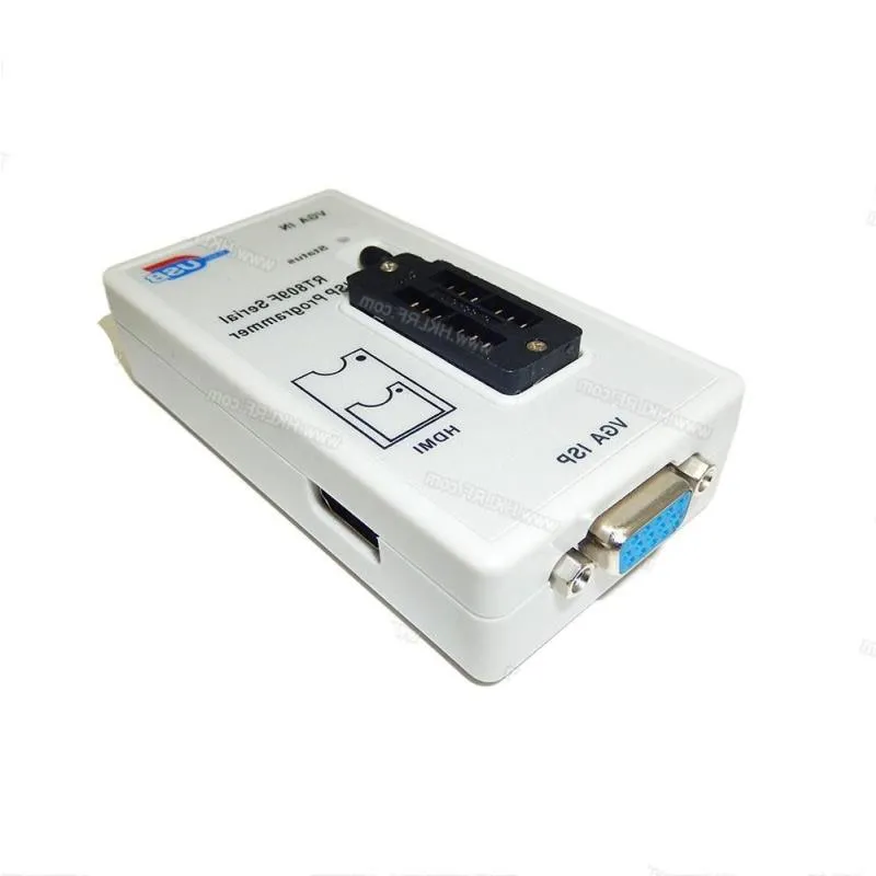 Actualizado 2024 RT809F USB EPROM Flash Programador: Herramienta ISP En Serie Para Placas De ...