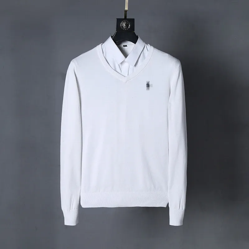 Fashion Designer Men's Sweater Pullover: Vintage Knitted Jacket for Men ...