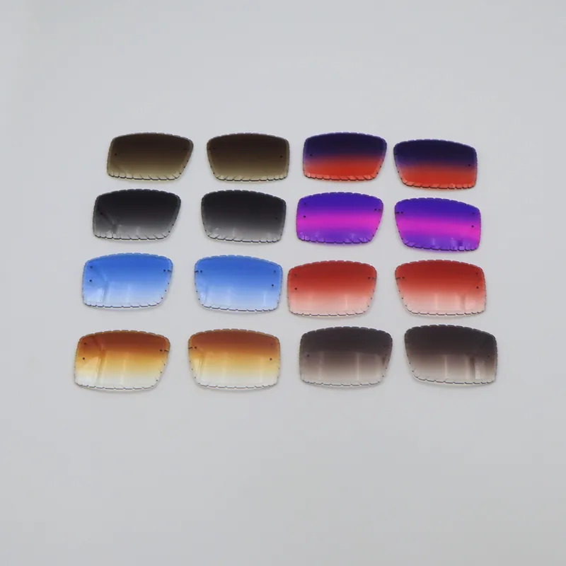 Diamond Cut Lens Rimless Sunglasses Square Metal Frame, Fashion ...