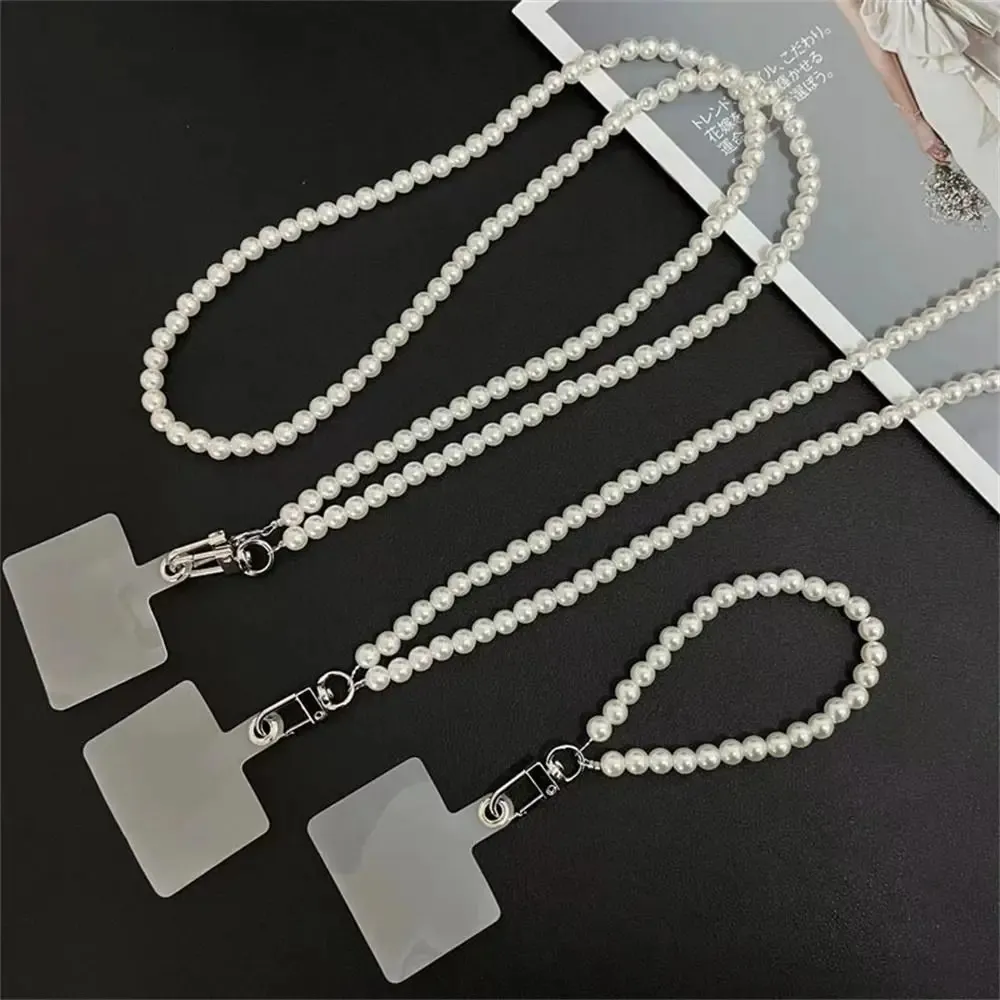 Pearl Cell Phone Necklace Strap: Secure & Stylish Crossbody Chain ...