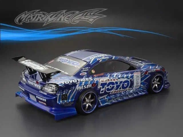 Diecast Model TY15 Silvs S15 GP 1:10 Scale Drift RC Car Body Shell ...