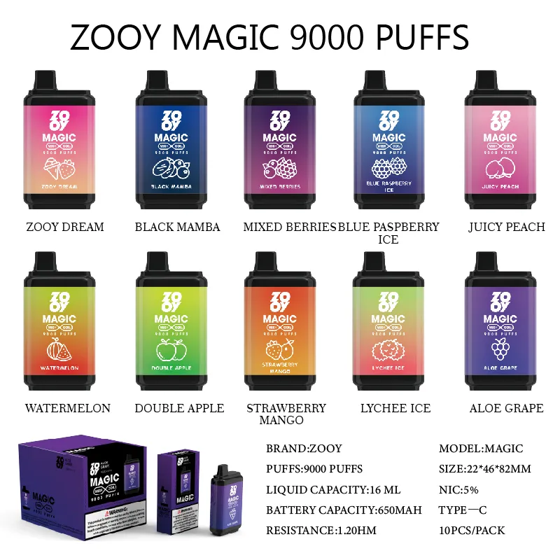 Zooy Bollitore 10000 Sbuffi Controllo Del Flusso Daria Savage Vape ...