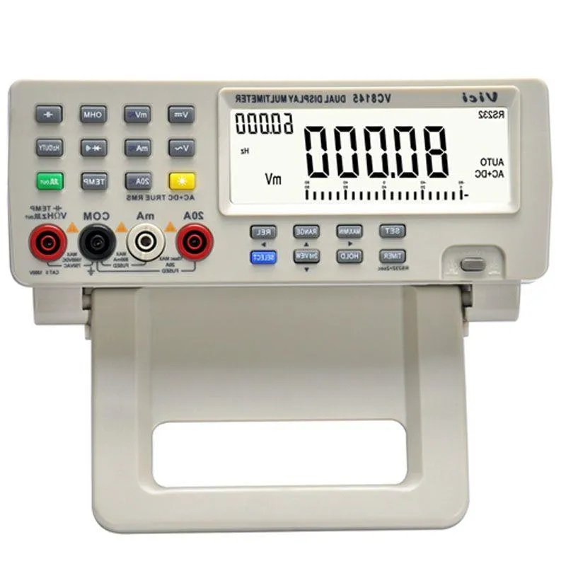 ICI VC8145 Digital Bench Top DMM Multimeter Temperature Meter Tester PC ...