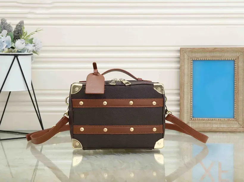 Designer Leather Handbag For Women, Monogrammed Flower Tote Bag, Crossbody Shoulder Bag, Soft ...