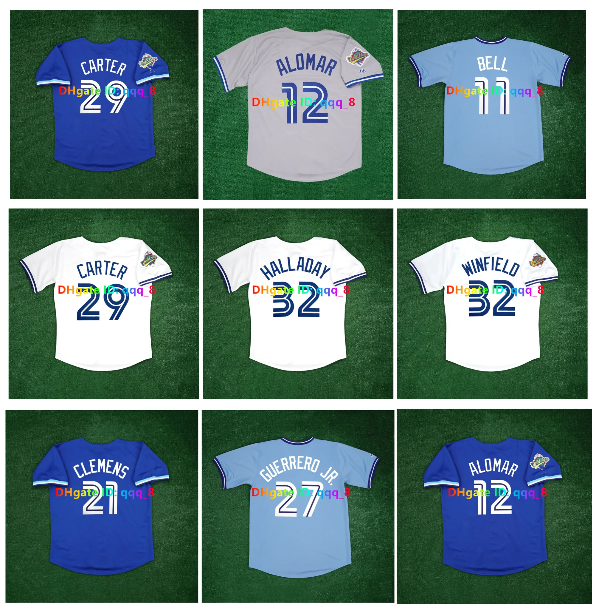 Roberto Alomar Baseball Jersey - Authentic MLB Replica with Roy ...