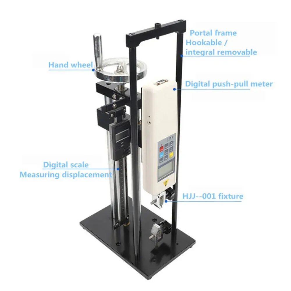 Wholesale Digital Spiral Push Pull Gauge Vertical Pressure Testing ...