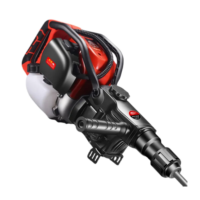 Hammer Drill Chisel Dual Use Gasoline Demolition Hammer With Drill Bits ...