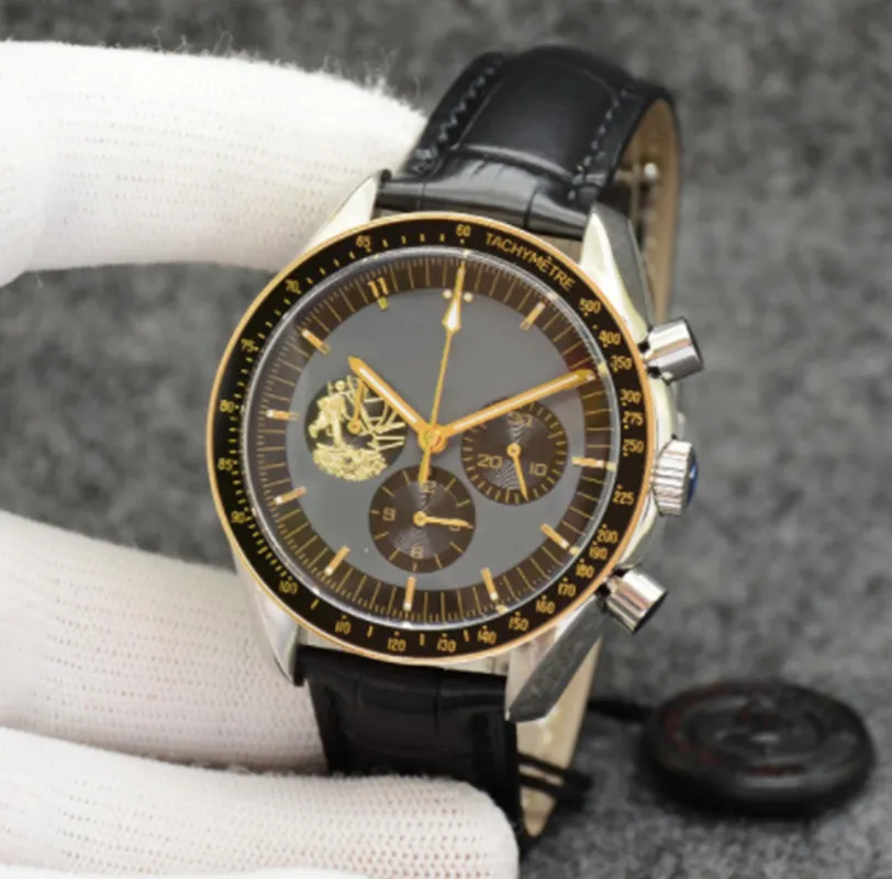 Luxury Mens Quartz Sport Battery Finder Watch Eyes On The Stars Limited ...