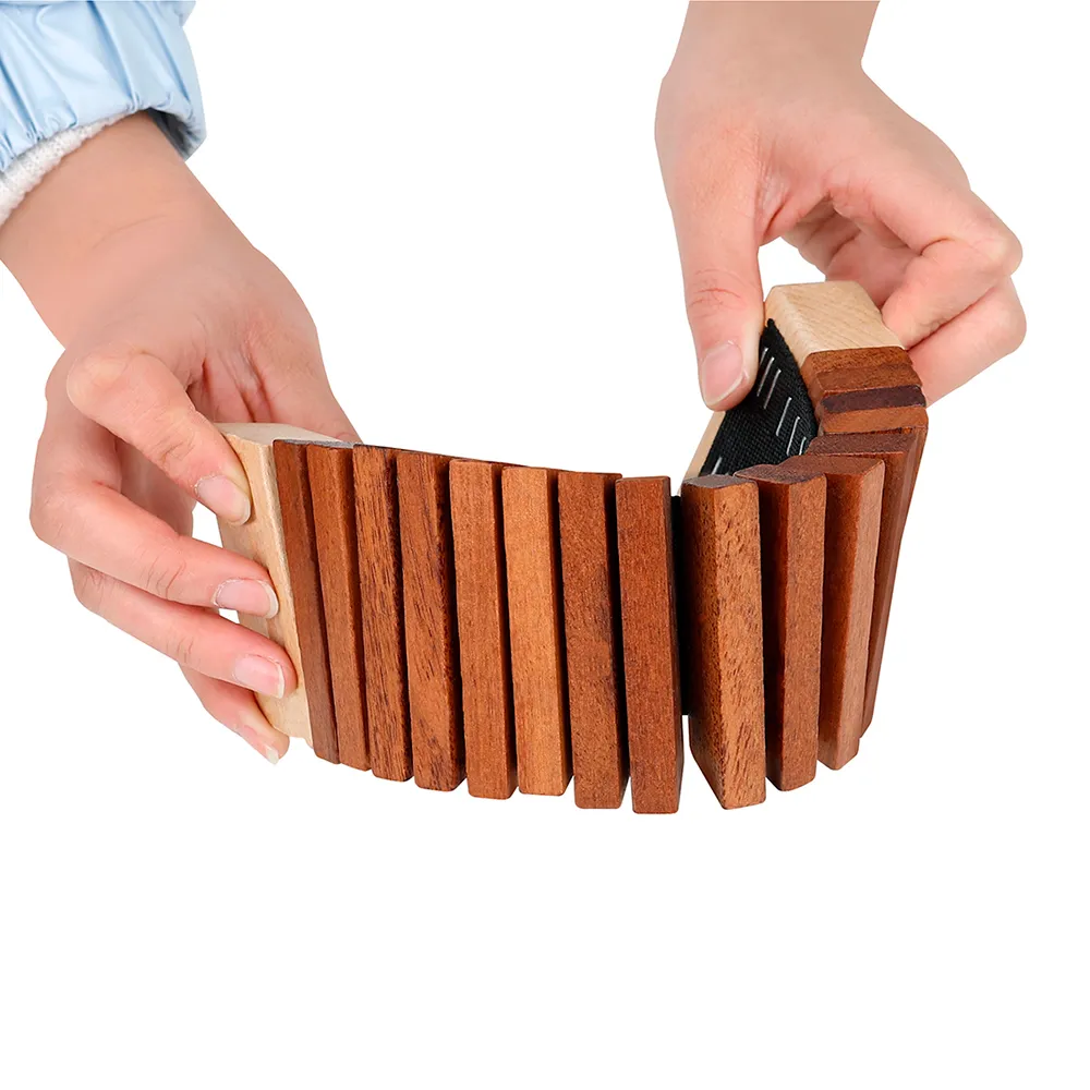 Wooden Percussion Instruments Set, Including Castanets, Clapper ...