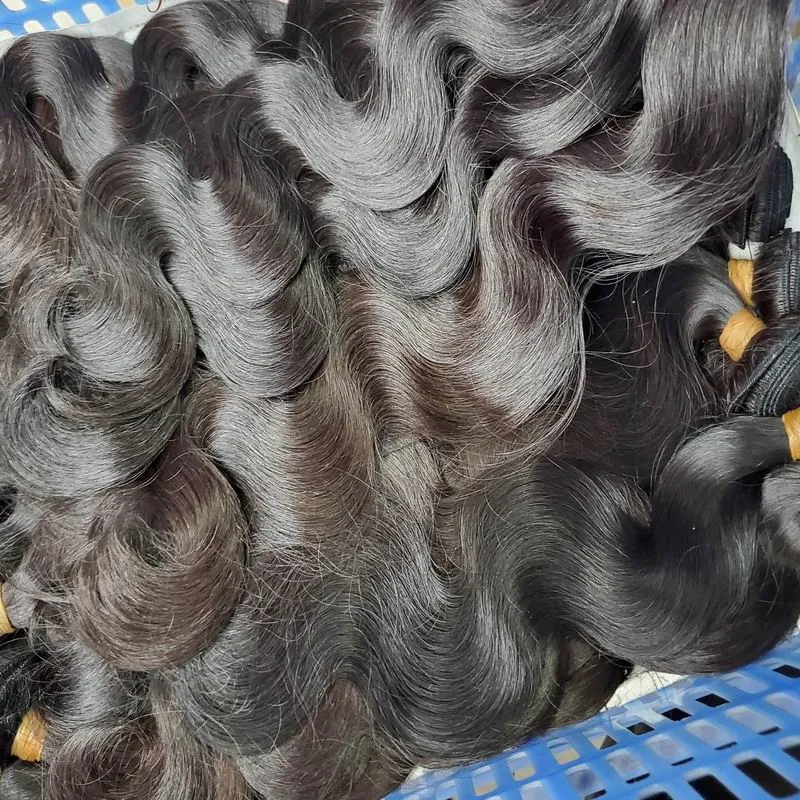 10 Bundles Of Vietnamese Body Wave Weft Cuticle Aligned Brazilian ...