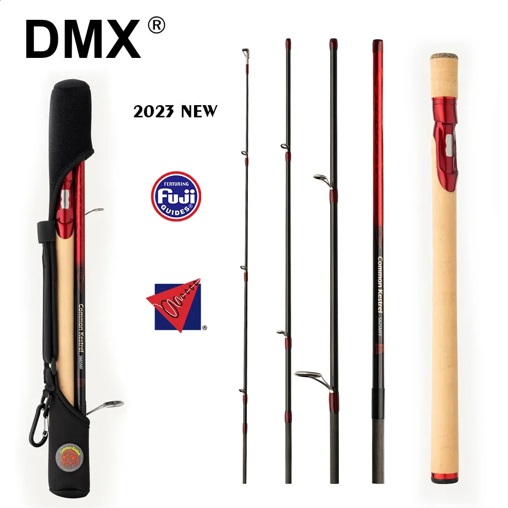DMX Common Kestrel Travel Fishing Rod - Ultra Light Carbon Spinning ...