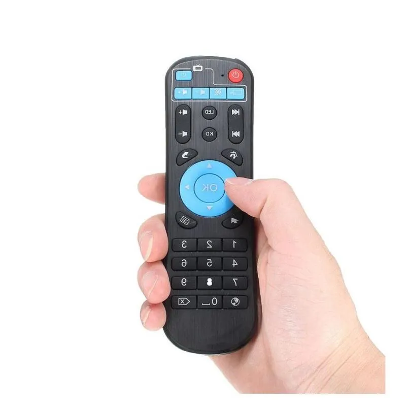 Android TV Box 4K High Definition Media Player With Remote, AV Cables ...