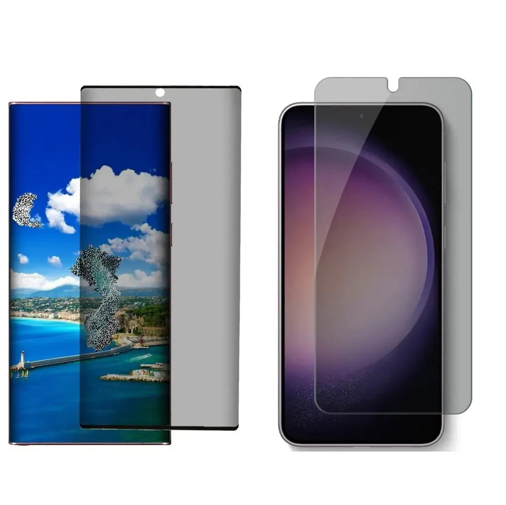 Privacy Anti Spy Tempered Glass Screen Protector For Samsung Galaxy ...