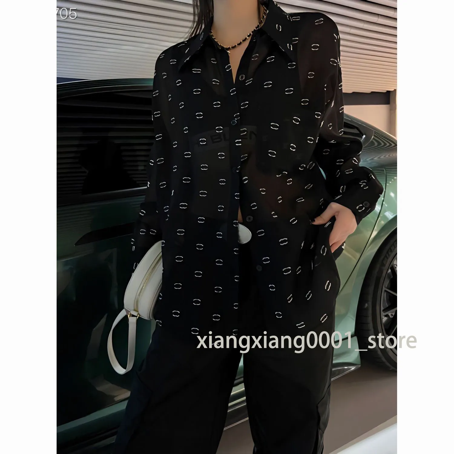 Womens Loose Blouses Shirts, Summer Sexy Translucent Paris Shirt, Plus ...