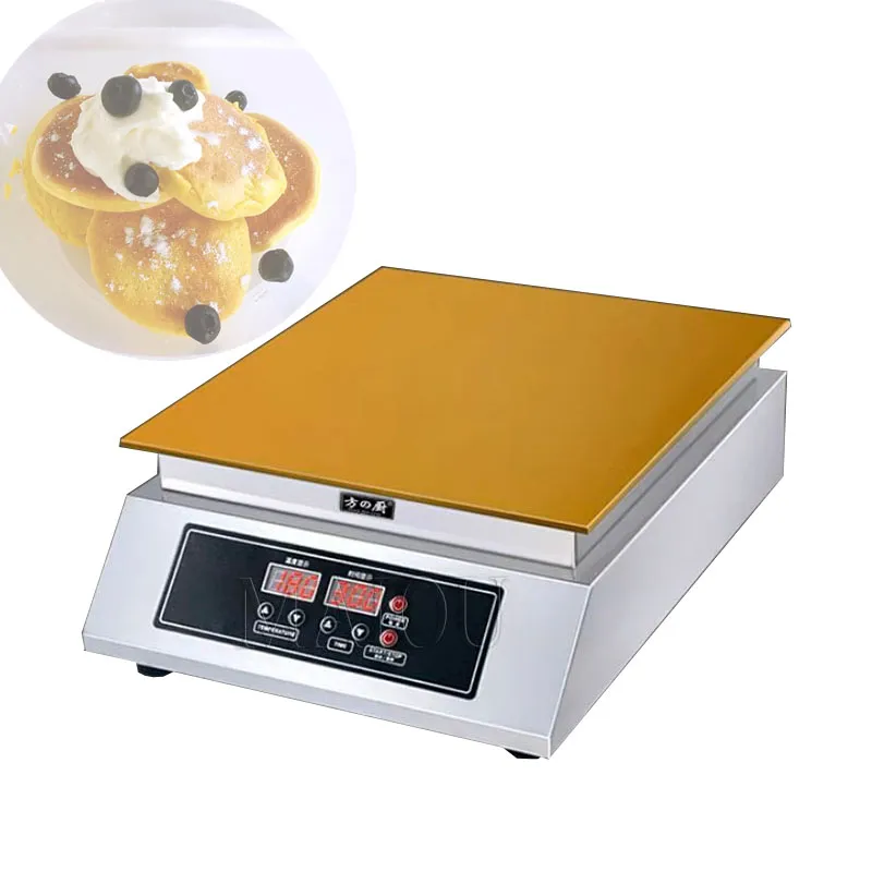 Souffle Machine Commercial Pancake Maker Electric 1300W Adjustable ...