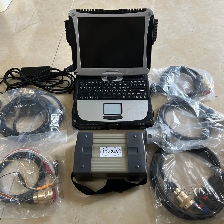 Premium Vehicle Diagnostic Tool & Laptop Combo: OBD2 Cord Included ...