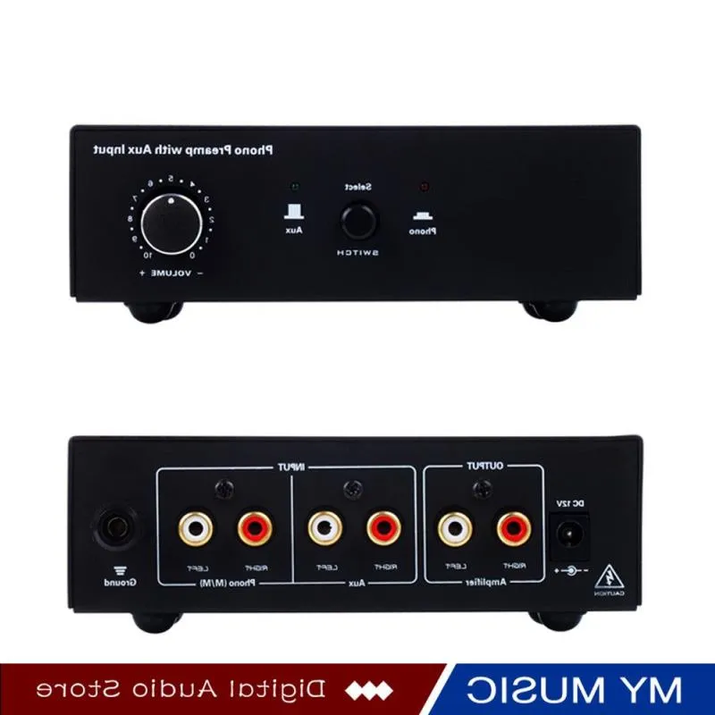 HiFi Stereo Preamplifier Preamp, Preamplifier Signal Amplifier With ...