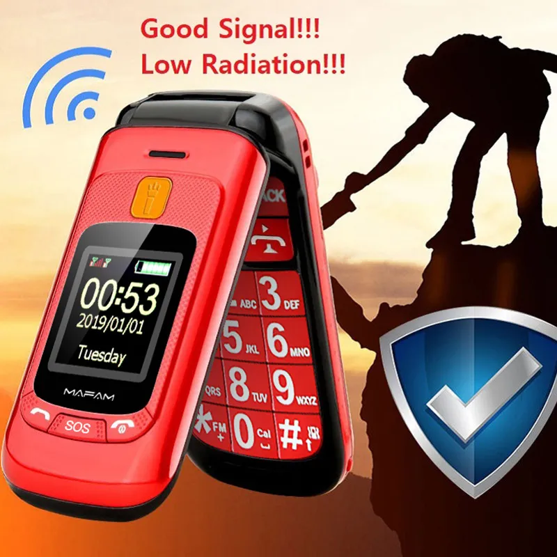 Big Cell Phone With Clamshell Design And Extra Long Standby Simple ...