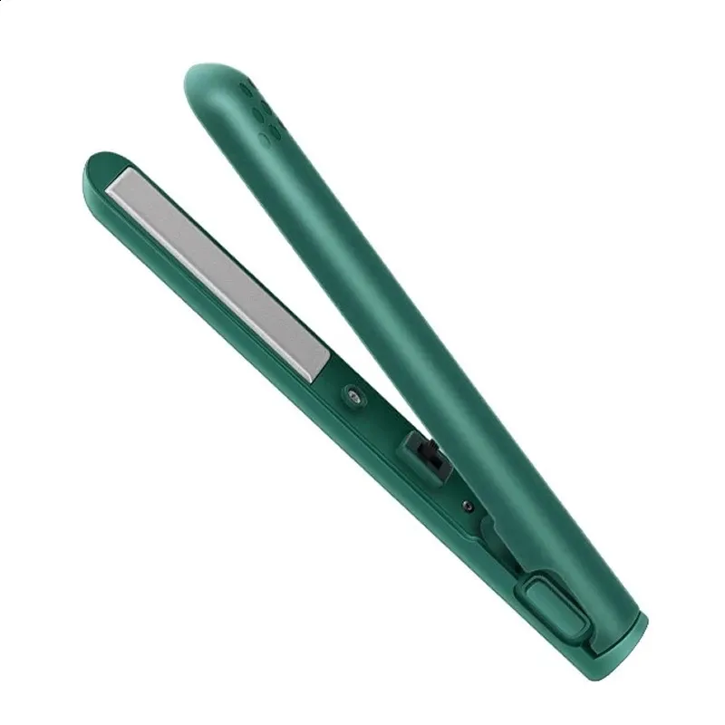 Mini Hair Straightener & Curler 2-in-1 - Portable USB Flat Iron for ...