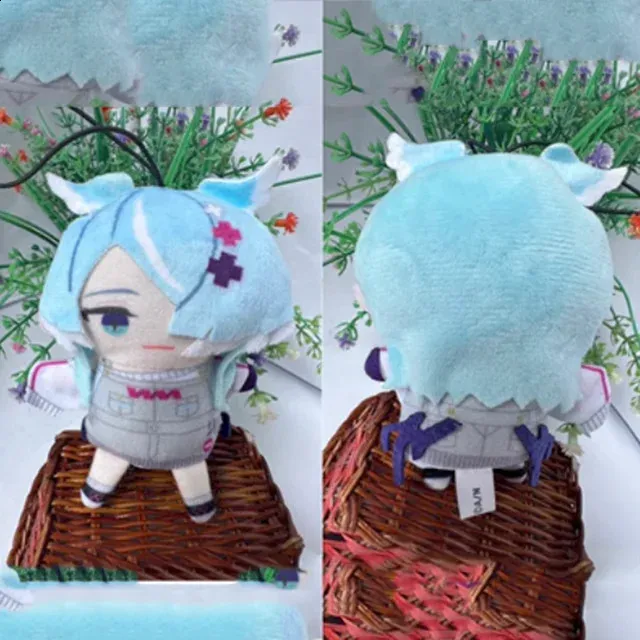 الدمى المحشوة Vtuber Finger Puppet Doll Toys لطيف Levi Elipha Fuwa ...