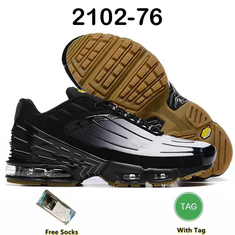 TN 3s Plus 3 Running Shoes For Men And Women, Terrascape Triple Black ...
