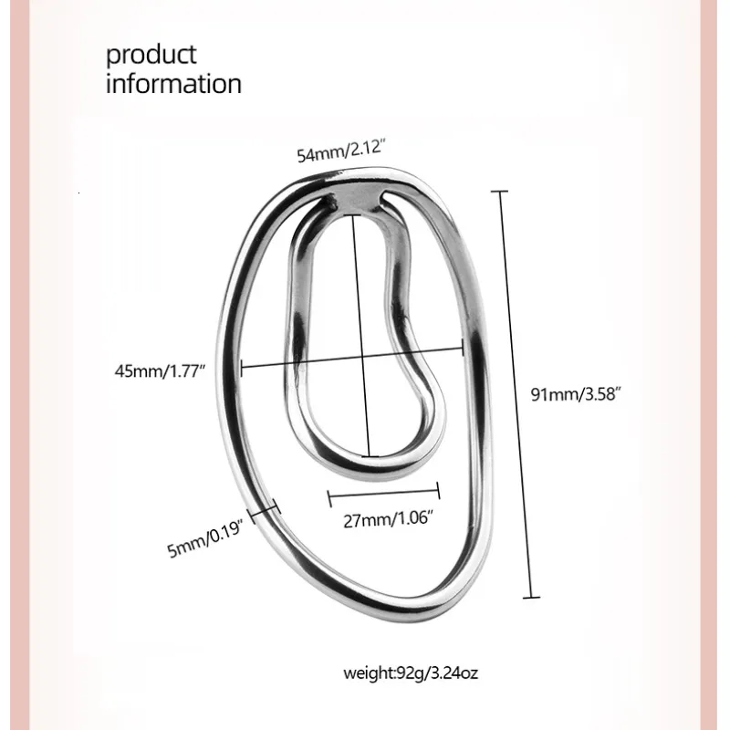 Cockrings Panty Chastity With The Fufu Clip For Sissy Male Mimic Female 0842