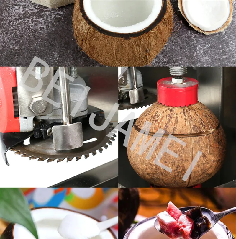 Wholesale Commercial Coconut Opening Machine Full Automatic Fresh ...