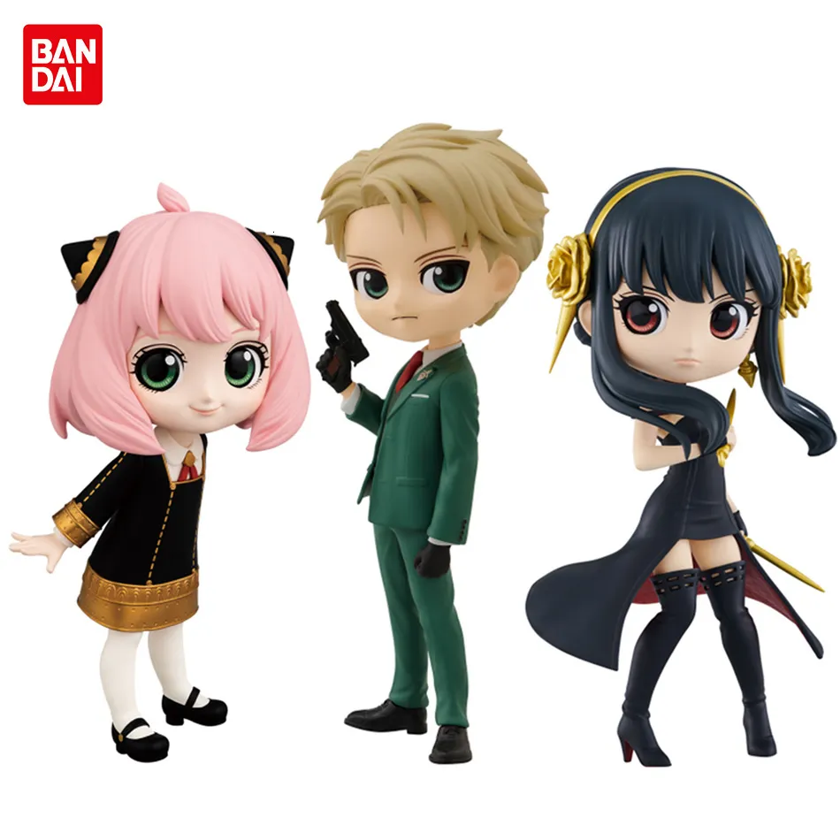 Spy X Family Anya Forger 15cm PVC Figurine Kawaii Qposket Collectible Action Figure, Desktop ...