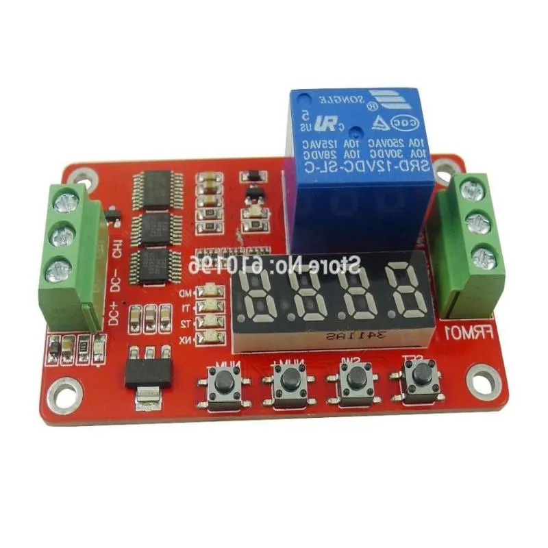 DHgate.com:5-Pack 12V Single Channel Multi-Function Relay Module: Loop ...