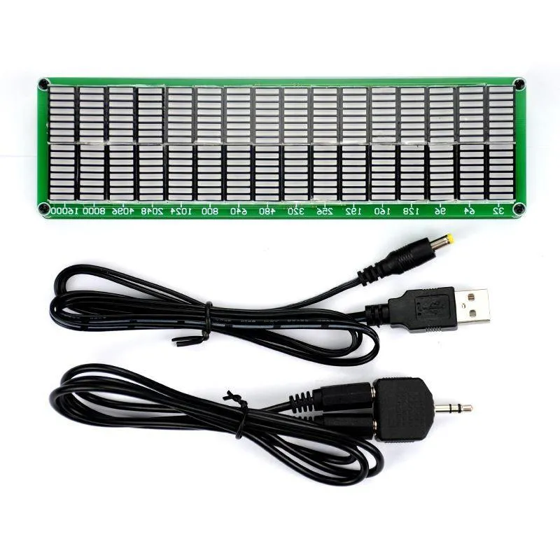 16-Level LED Audio Spectrum Analyzer - Music Amplifier Board with ...