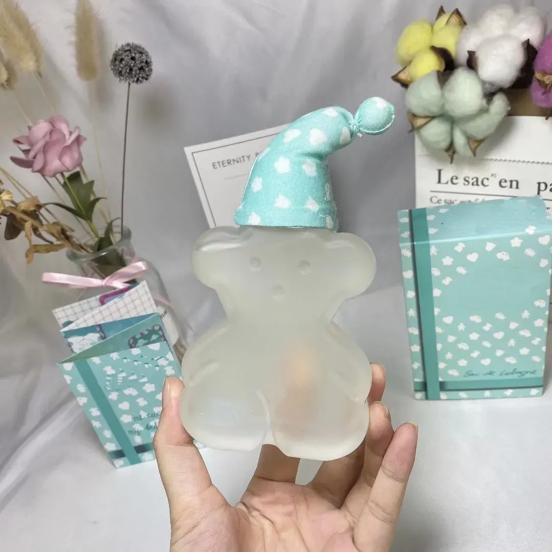 Top Perfume Blue Baby Perfume Spray 100ml Bear Shape Ariana Eau De ...