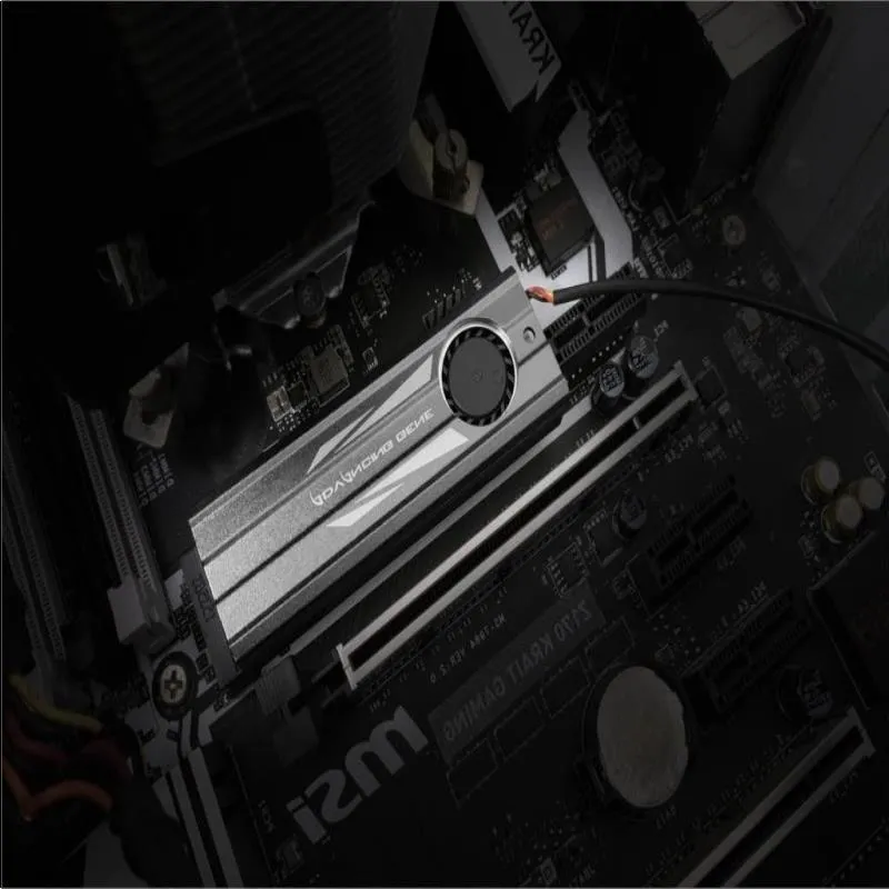 DHgate.com:2024 High-Performance M.2 NVMe SSD Cooling Fan Heat Sink for ...