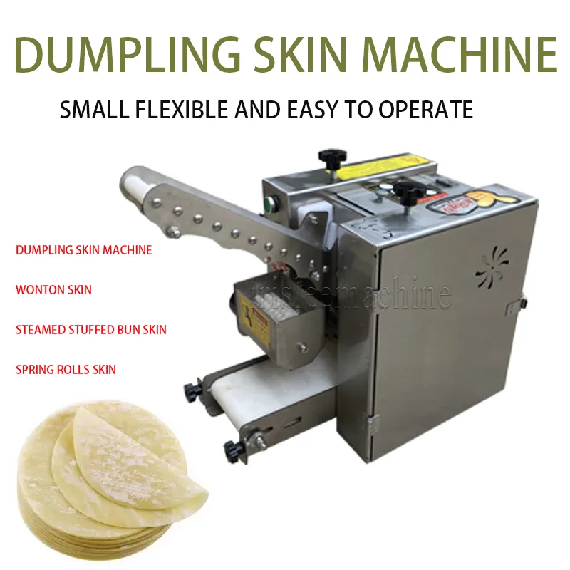 Automatic Dough Sheet Maker: Crepe, Tortilla & Dumpling Skin Machine ...