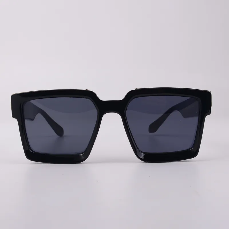 Mens High End Sunglasses, Big Square Sunglasses: Premium Gold Frame ...