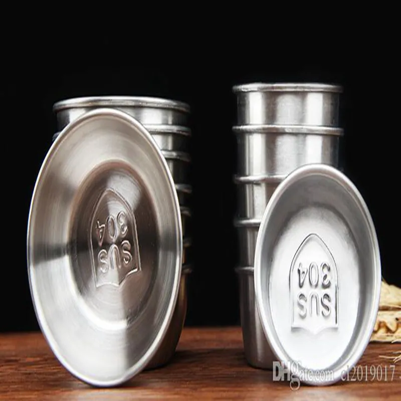 Stainless Steel Sauce Cups Reusable Tomato Sauce Containers For Fast ...