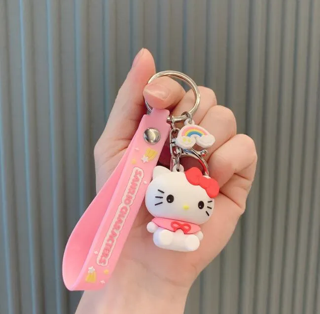 Cute Kulomi And Cinnamoroll Figural Keychain Perfect For Couples, Cars, Bacchon Ke Liye Bag, And ...