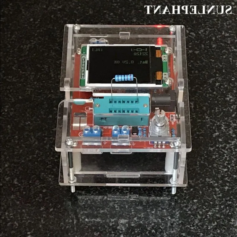 DHgate.com:GM328 Transistor Tester Case with Digital ESR Meter, Clear ...