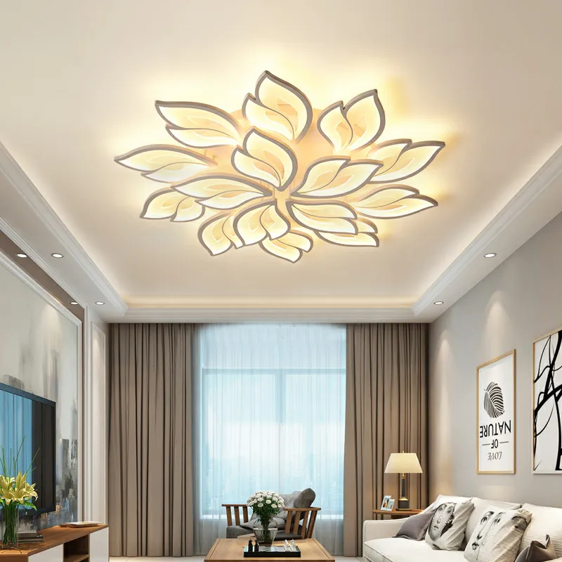 New LED Chandelier Ceiling Light For Living Room Bedroom Home ...