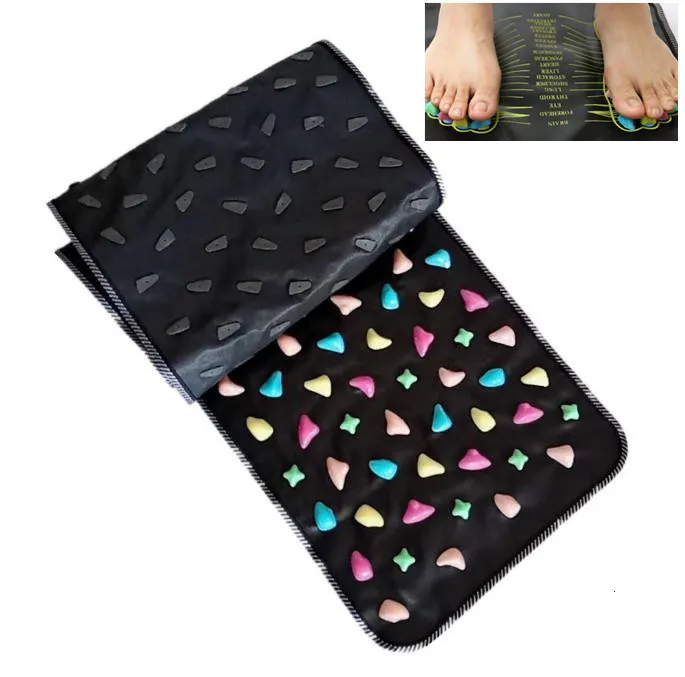 Full Body Massager Acupuncture Cobblestone Mat Colorful Foot ...