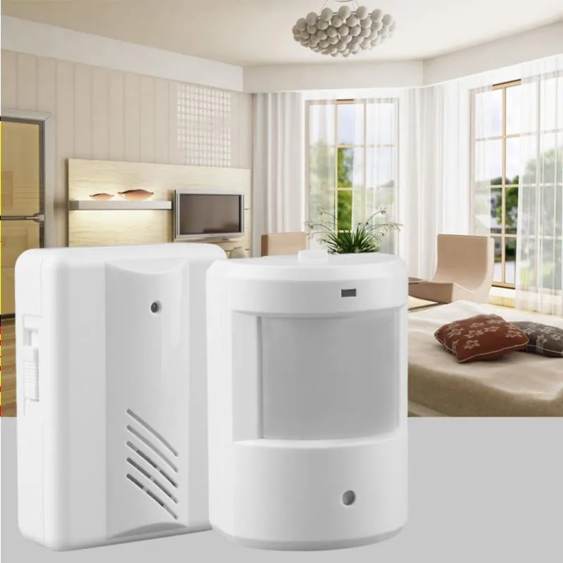 Wireless Motion Detector Alarm System Infrared Driveway Alert, Entryway ...
