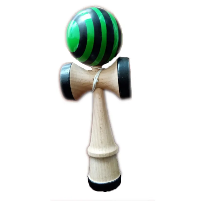 Sports Toys: Professional Bamboo Paint Wooden Kendama Ball - Skillful ...