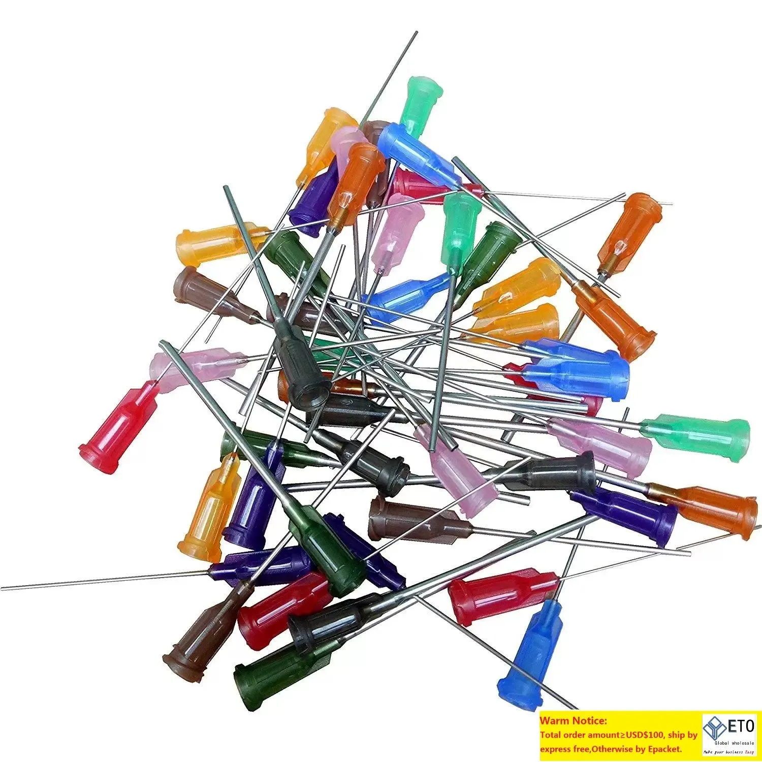 Blunt Tip Dispensing Syringe Needles With Luer Lock In 10 Sizes From ...