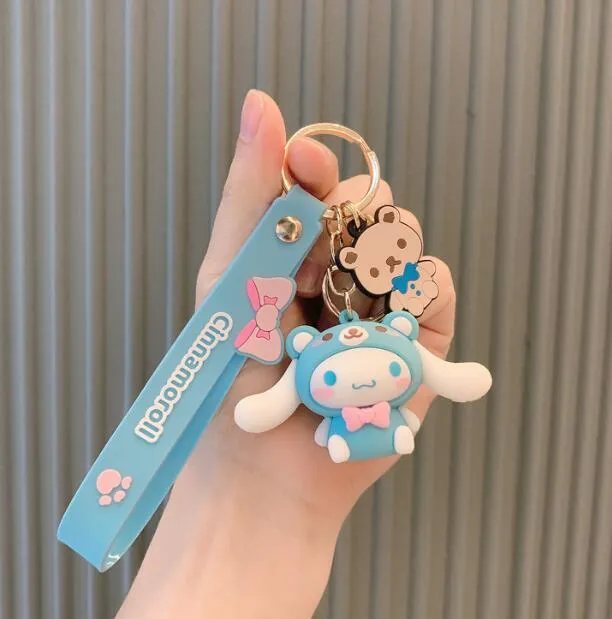 Cute Kulomi And Cinnamoroll Figural Keychain Perfect For Couples, Cars, Bacchon Ke Liye Bag, And ...