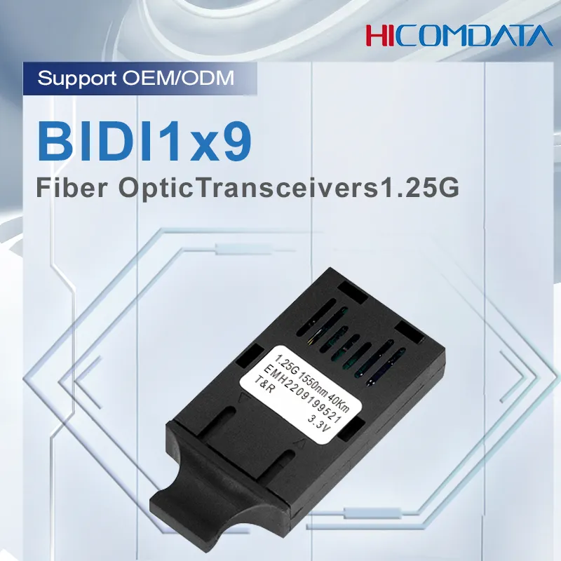 DHgate.com:HICOMDATA 1x9 BIDI 1310nm/1550nm SC Fiber Module, 1.25G 3.3V ...