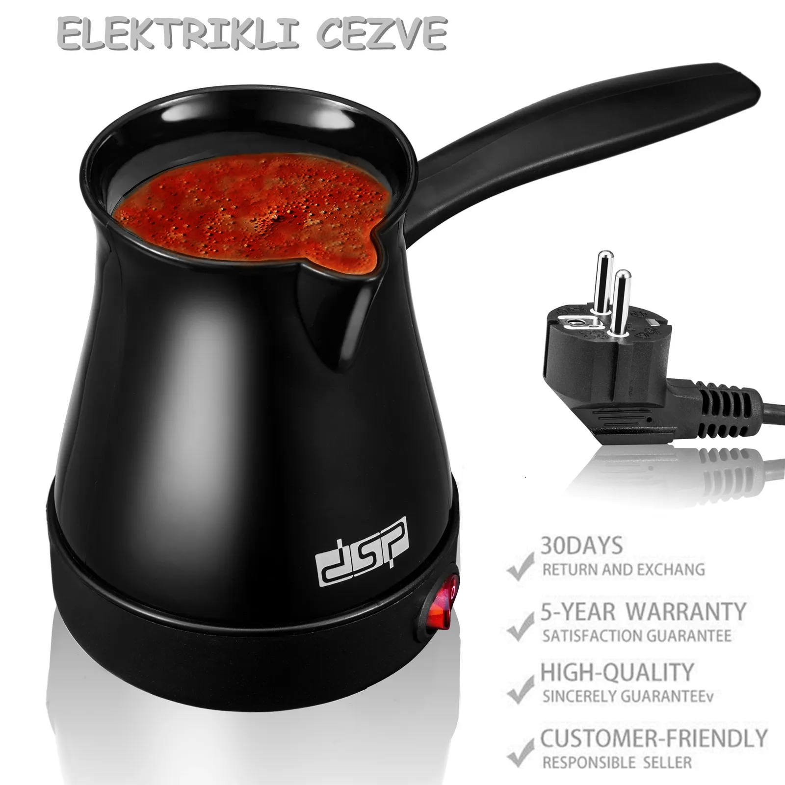 Portable Turkish Coffee Maker - Electric Cezve, Ibrik Kettle for ...