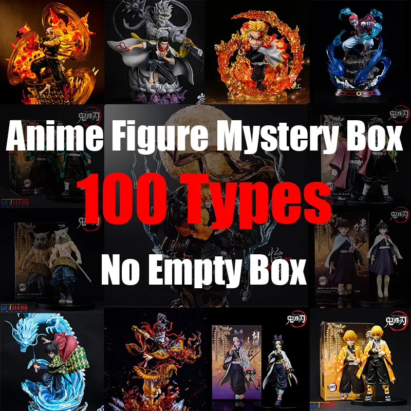 Lucky Box Anime Mystery Figure Gift, Collector's Surprise Figurine Box ...