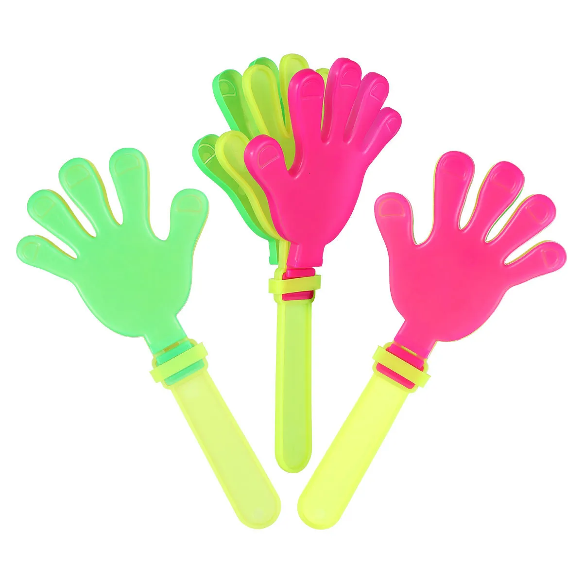 Party Noise Makers - Hand Clappers, Funny Applause Props, Cheerleading ...