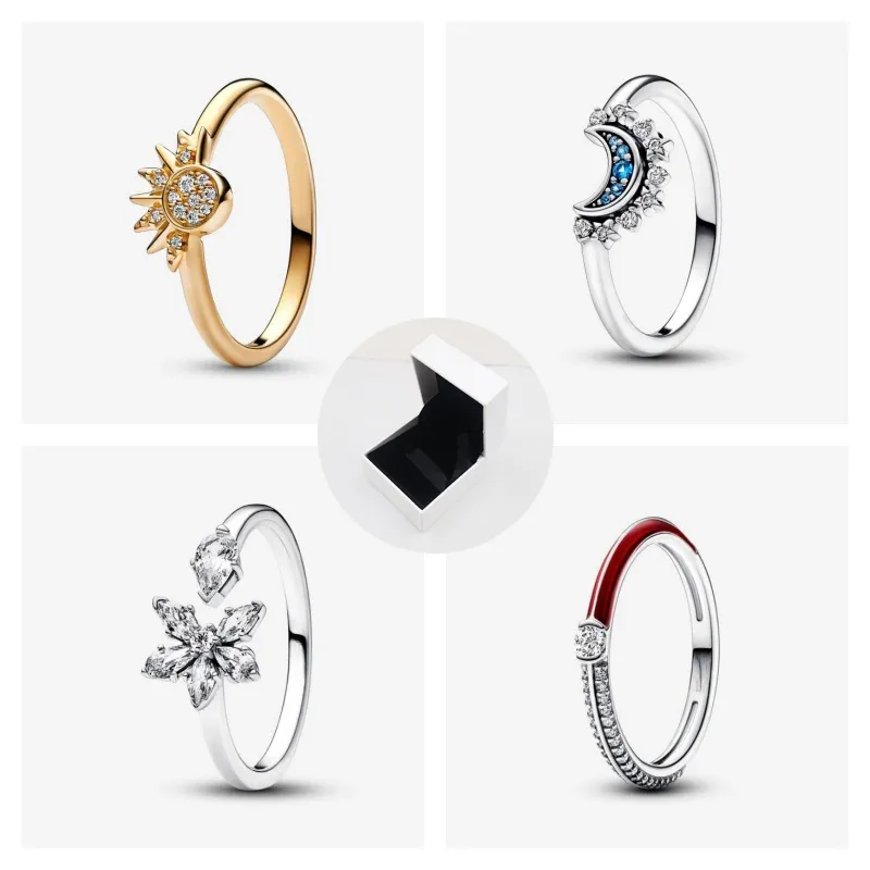 925 Sterling Silver Engagement Rings, Princess Wish Ring With CZ Diamond S925 Sterling Silver ...