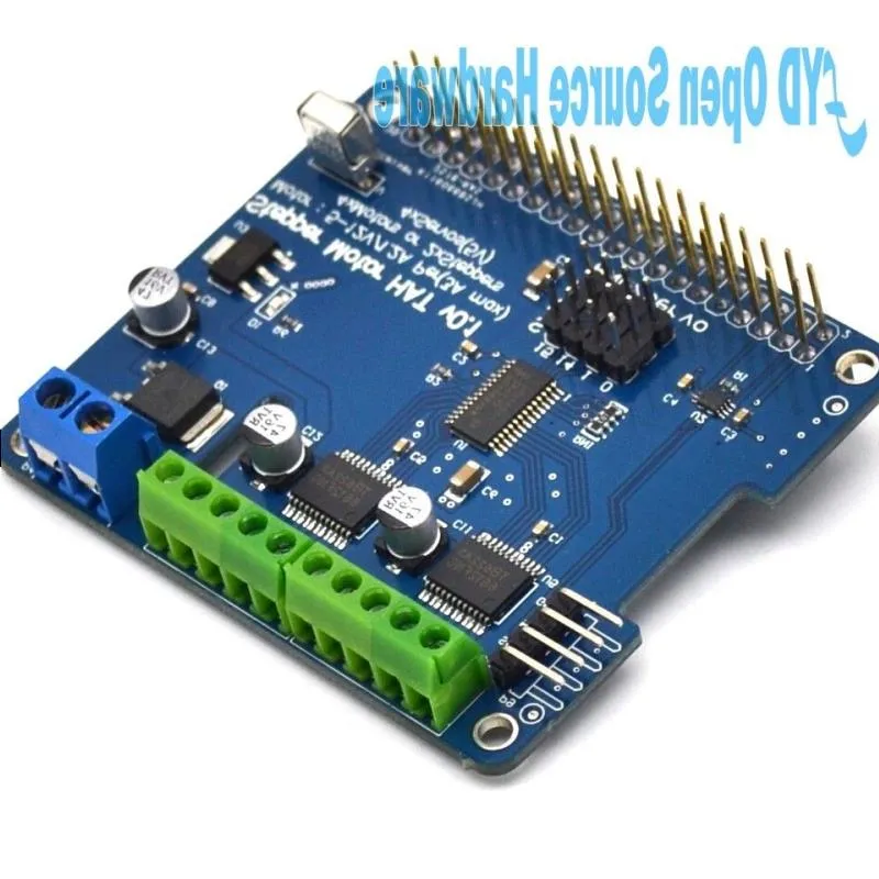 Wholesale Stepper Motor B Arduino Robot Expansion Board Servo HAT For ...